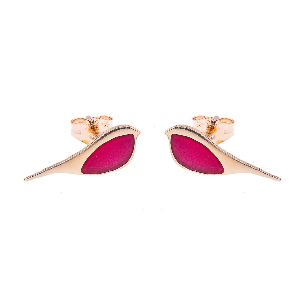 Silver Robin Studs – Kate Wimbush Jewellery